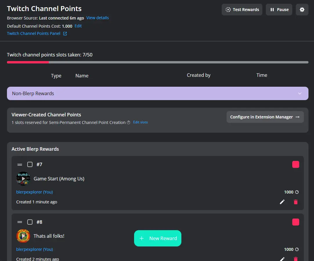 Twitch Channel Points Rewards | Sounds, TTS & Videos | Blerp